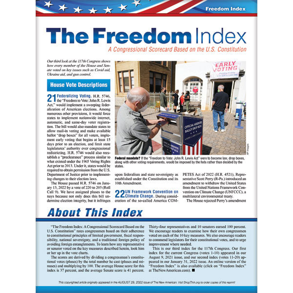 Freedom Index - The New American